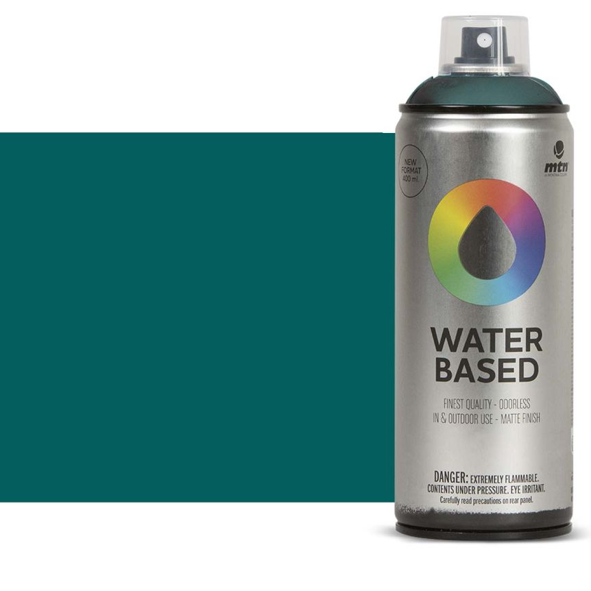 Montana Water Based Spray - Emerald Green Deep, 400ml | Jerry's Artarama