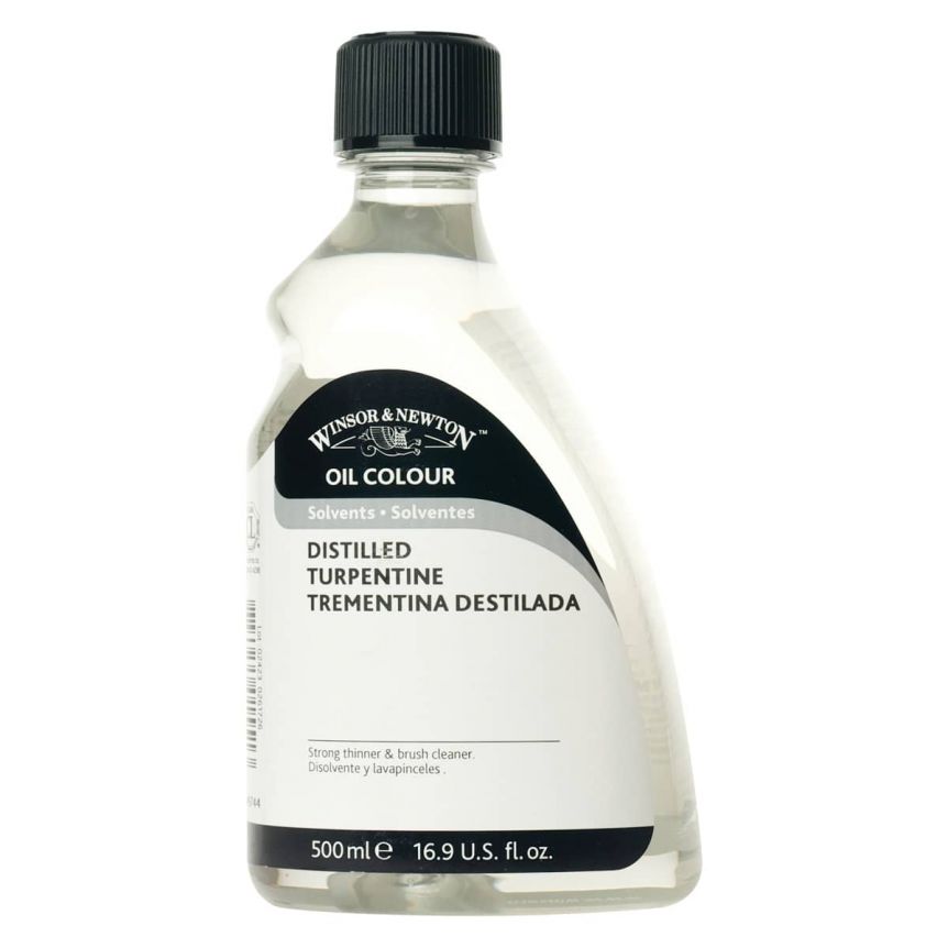 Winsor & Newton Oil Colver Solvents - English Distilled Turpentine ...