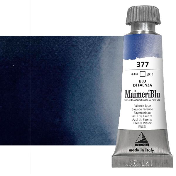 MaimeriBlu Watercolor - Faience Blue, 12ml | Jerry's Artarama