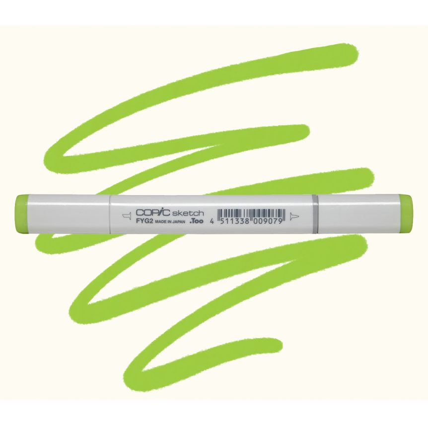 Copic Sketch Marker FG Fluorescent Green | Jerry's Artarama
