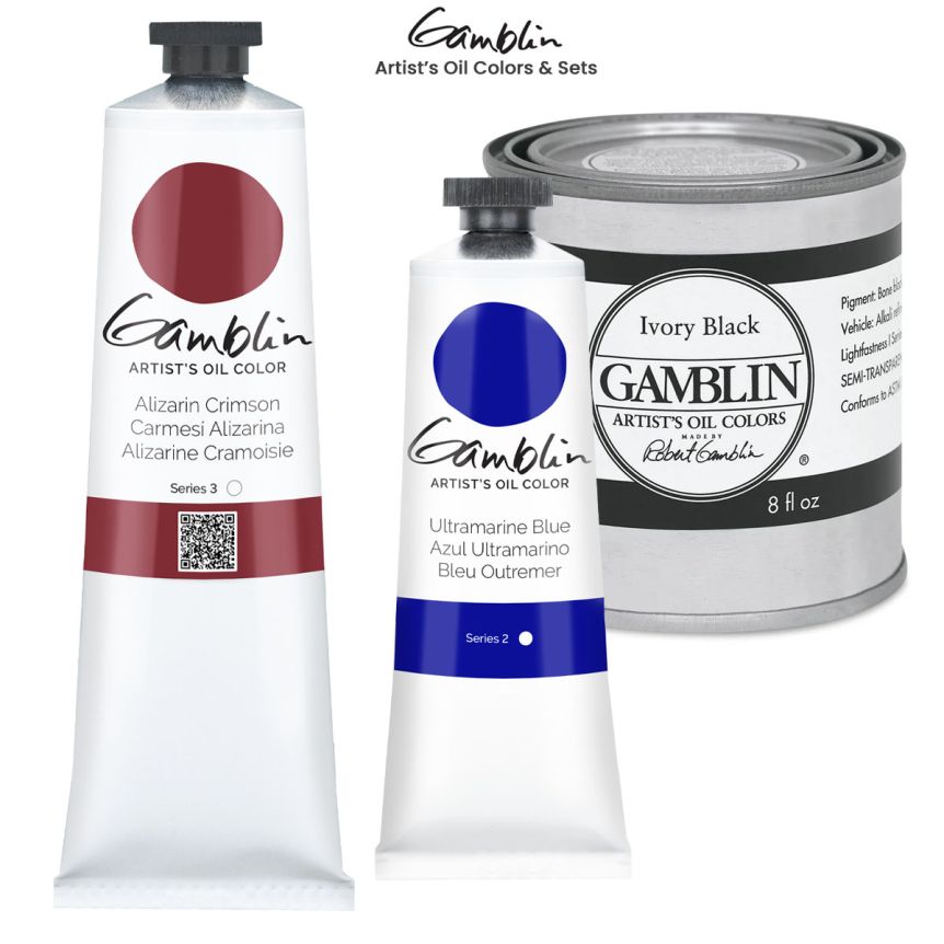 Gamblin Artist's Oil Paints & Sets | Jerry's Artarama