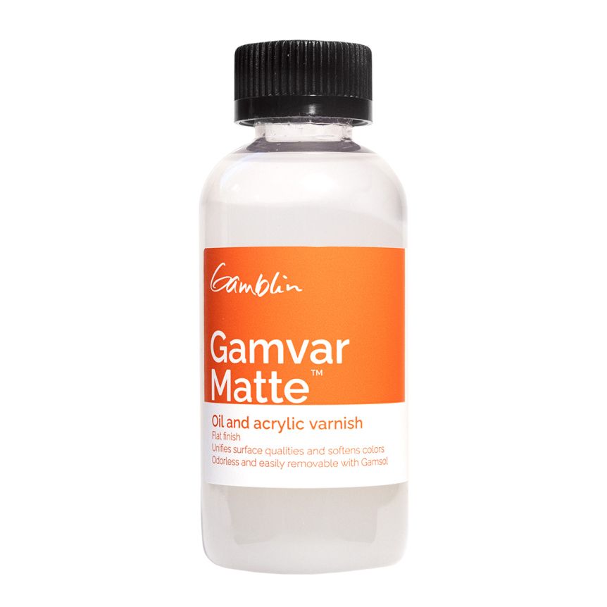 Gamblin Artists Colors Gamvar Matte Varnish 4.2oz | Jerry's Artarama