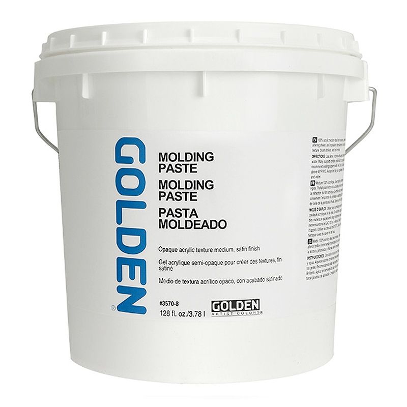 GOLDEN Molding Paste Medium, 1 gallon (128 oz) | Jerry's Artarama