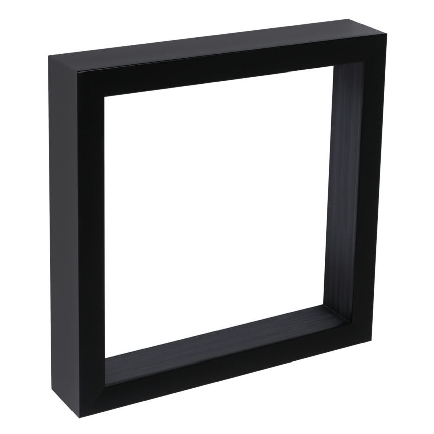 Gotham Black Extra-Deep Gallery Frame - 10"x10" | Jerry's Artarama