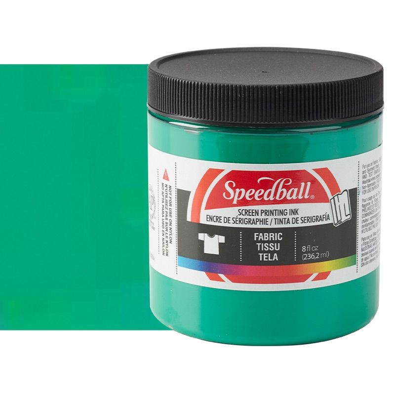 Screen Print 4563, Fabric ing Ink, 8 Fl Oz., White Speedball Ink
