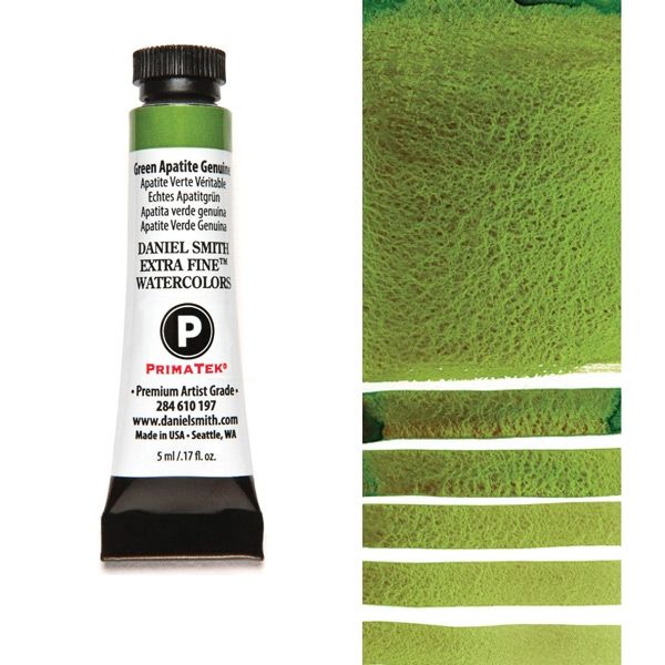 Daniel Smith Extra Fine Watercolor - Green Apatite Genuine, 5 ml Tube | Jerry's Artarama