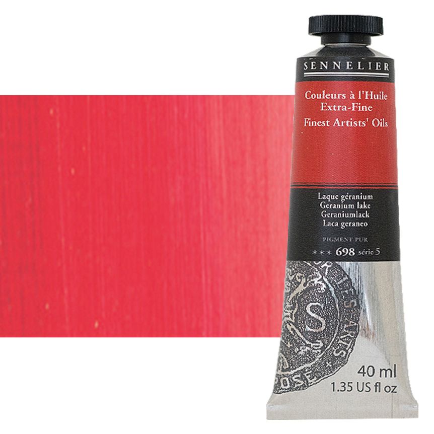 Sennelier Artists Extra-Fine Oil - Geranium Lake, 40 ml | Jerry's Artarama