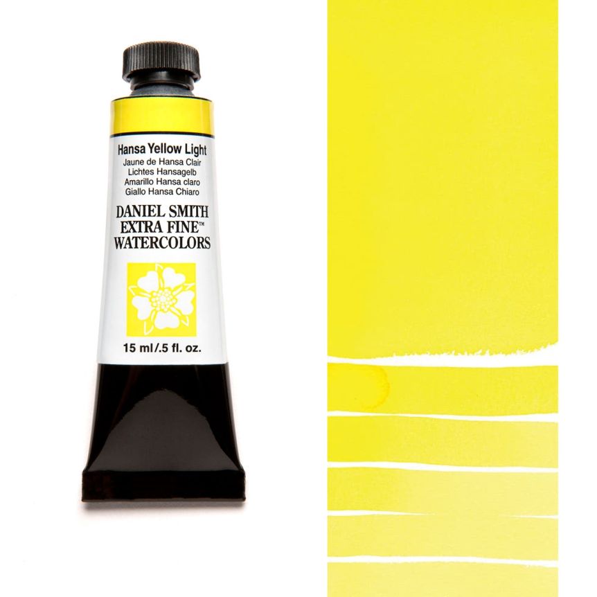 Daniel Smith Extra Fine Watercolor - Hansa Yellow Light, 15 ml Tube ...