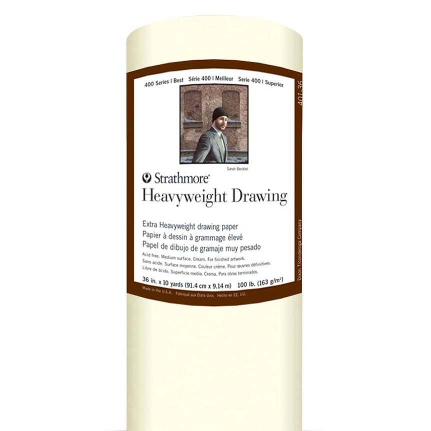 Strathmore Paper Roll 400 Drawing 36"x10 Yd Roll | Jerry's Artarama