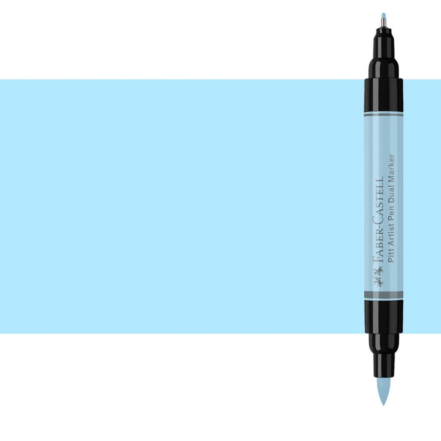 Pitt Artist Pen Dual Tip Marker, Ice Blue | Jerry's Artarama
