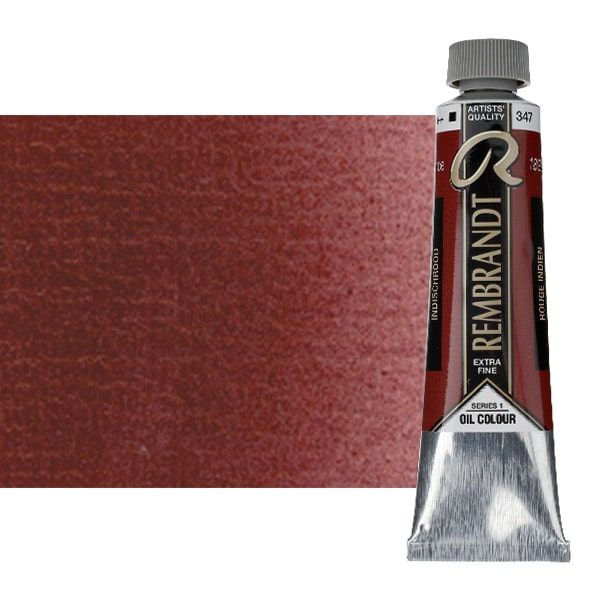 Rembrandt Extra-Fine Artists' Oil Paint - Indian Red, 40ml Tube | Jerry ...