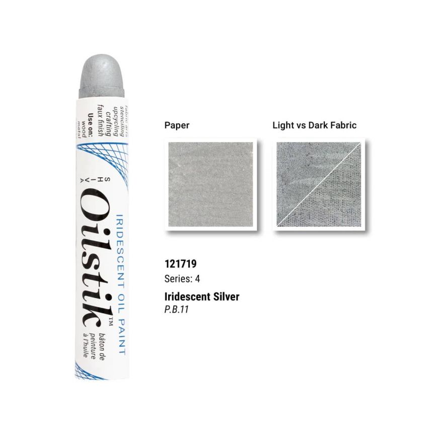 Richeson Shiva Oilstik - Iridescent Silver | Jerry's Artarama