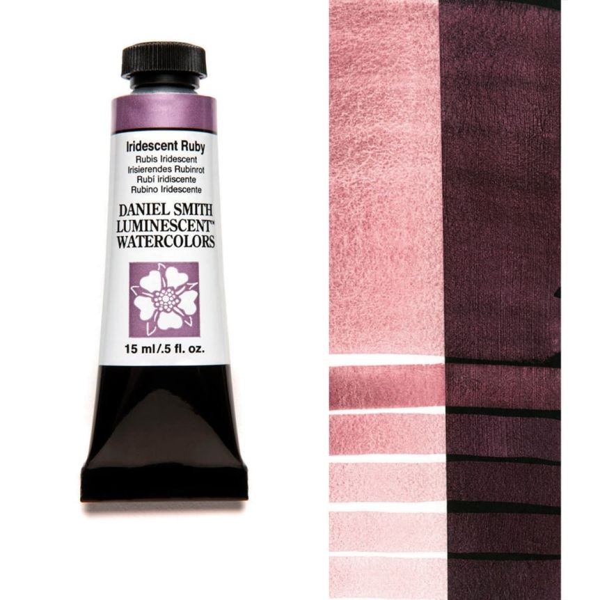 Daniel Smith Extra Fine Watercolor - Iridescent Ruby, 15 ml Tube ...
