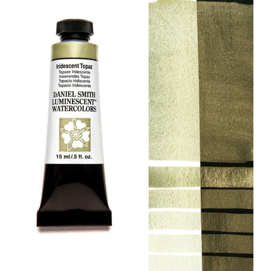 Daniel Smith Extra Fine Watercolor - Iridescent Topaz, 15 ml Tube ...
