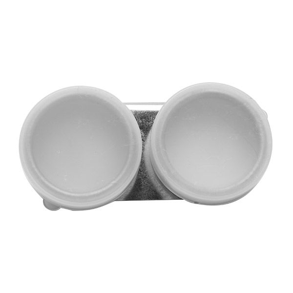 Jeff's Double Stainless Steel Palette Cup w/Silicone Lid | Jerry's Artarama