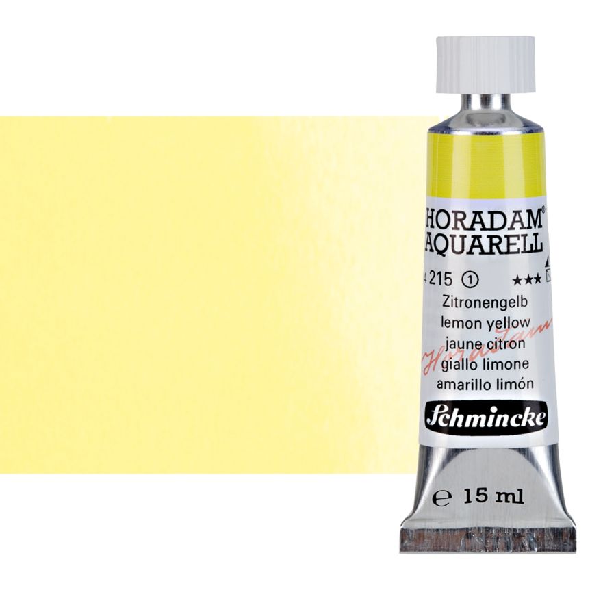 Schmincke Horadam Watercolor Lemon Yellow, 15ml | Jerry's Artarama