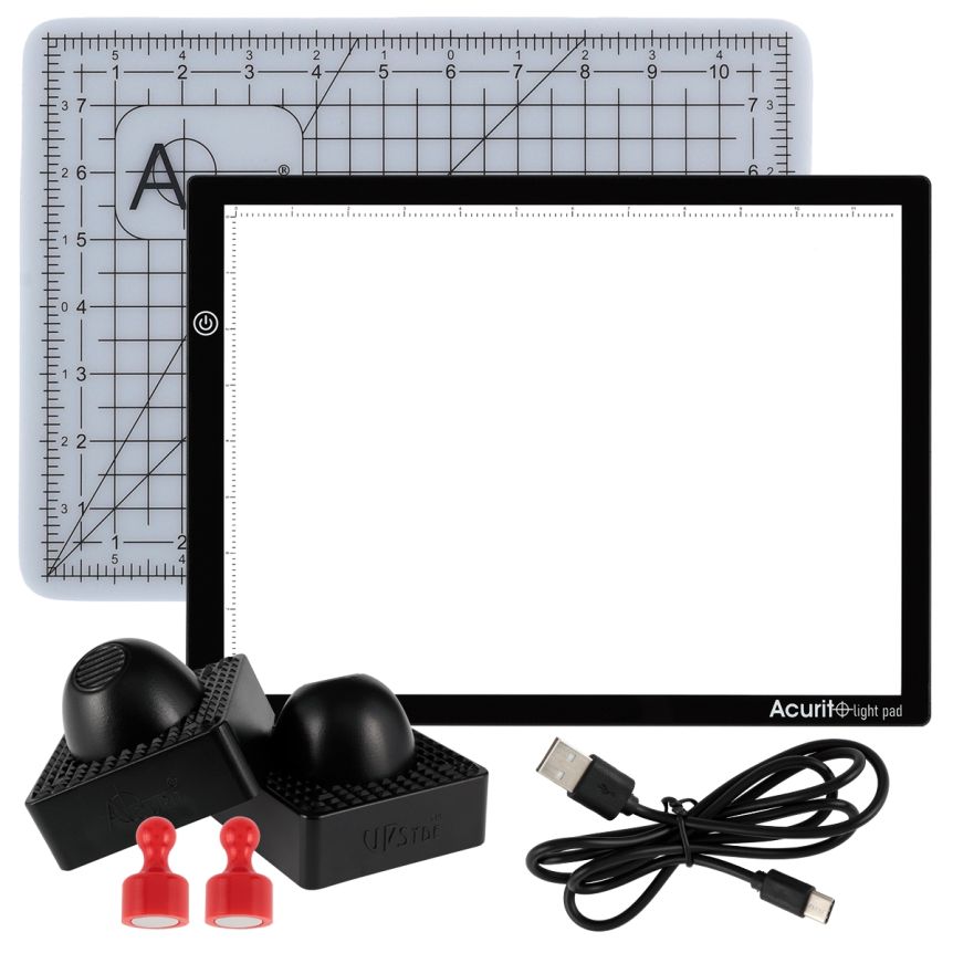 Acurit Light & Easy 9X12 LED Light Pad 3 piece Combo | Jerry's Artarama