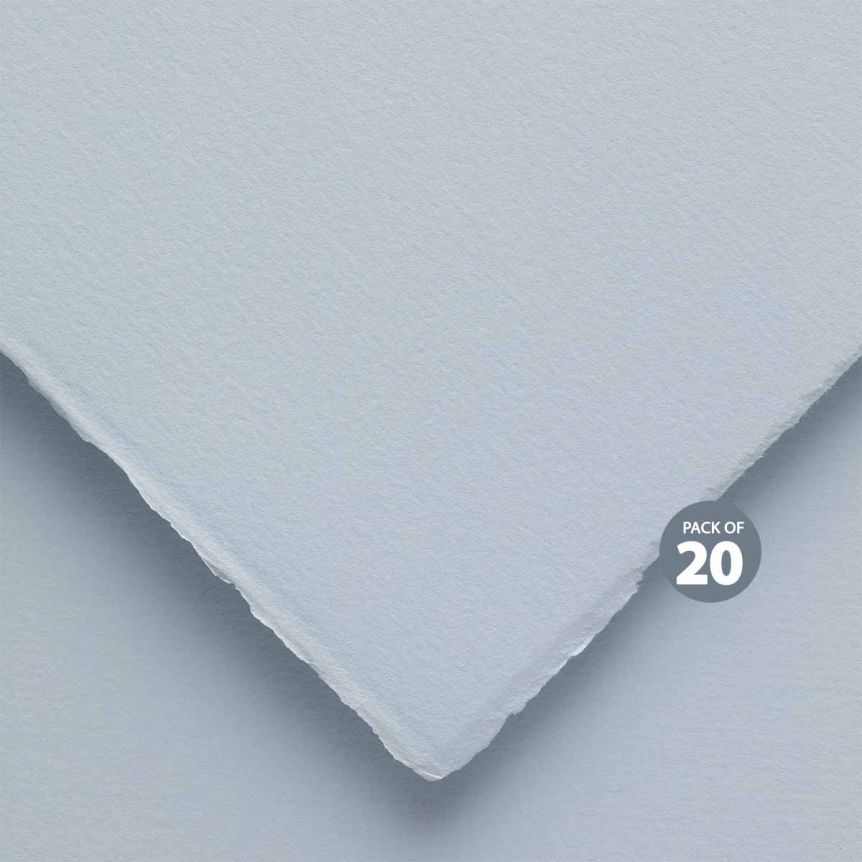Magnani 1404 Pescia Printmaking Paper 140lb - Light Blue, 22" x 29.9 ...