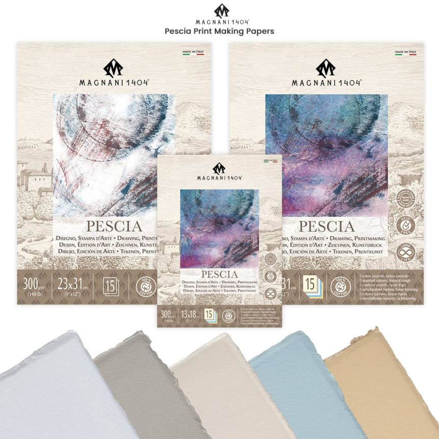 Magnani 1404 Pescia Drawing and Printmaking Papers | Jerry's Artarama