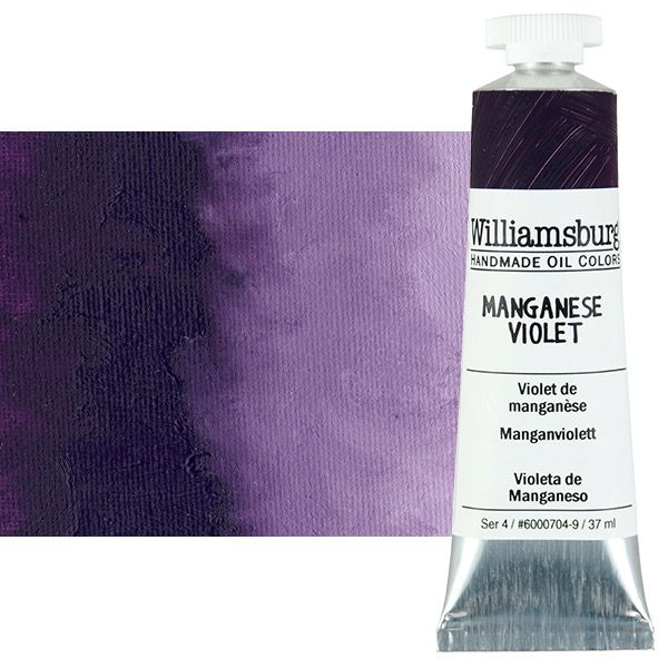 Williamsburg Handmade Oil Paint - Manganese Violet, 37ml Tube | Jerry's ...