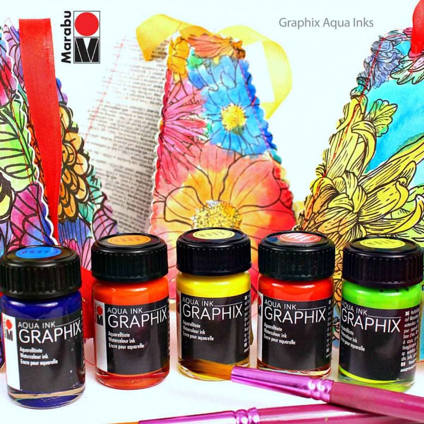Marabu Graphix Aqua Inks | Jerry's Artarama