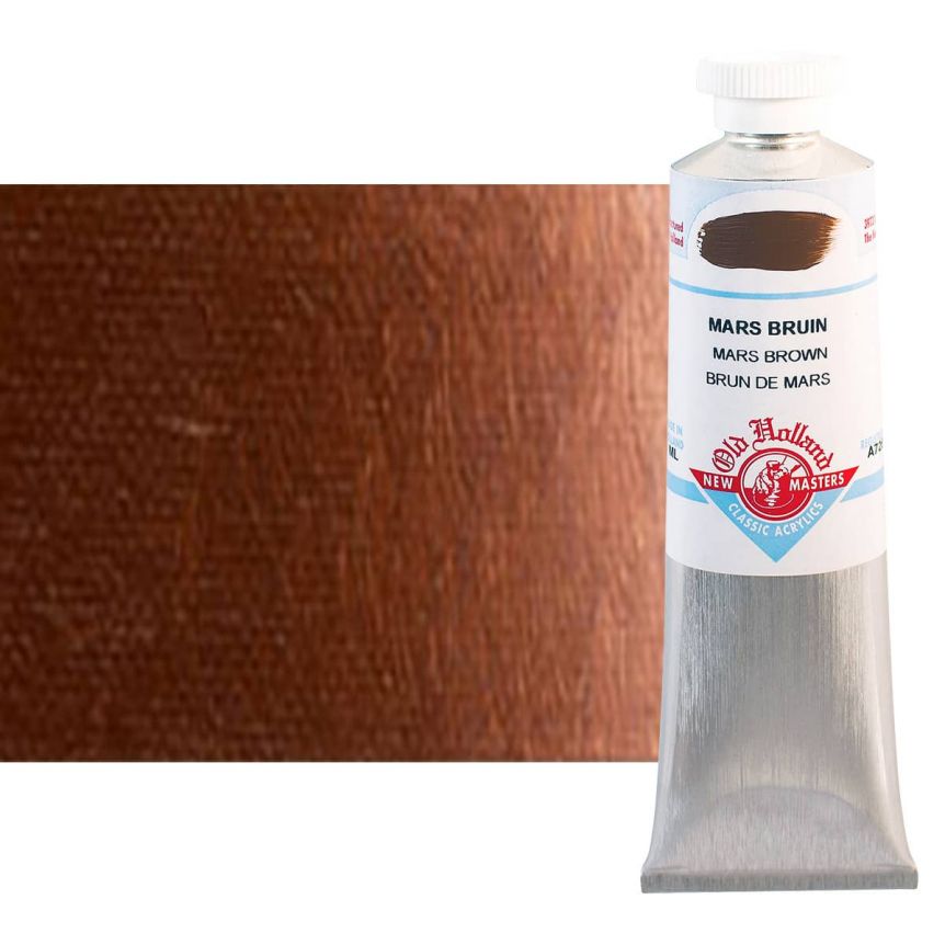 Old Holland New Masters Classic Acrylic Colors Mars Brown 60 ml | Jerry ...