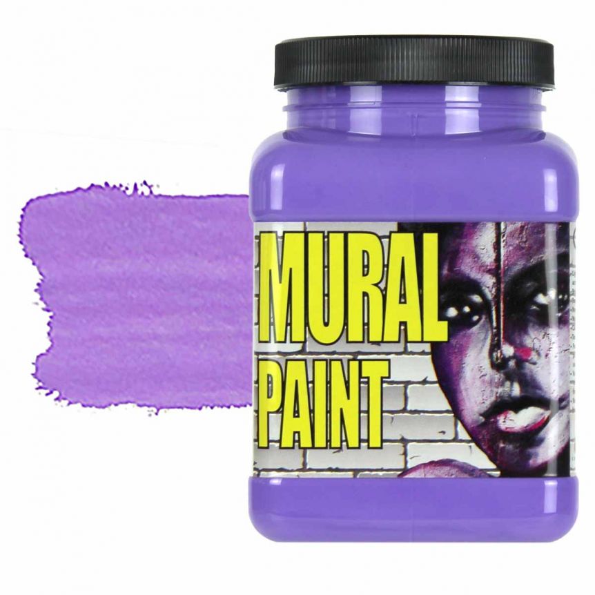 Chroma Acrylic Mural Paint - Masquerade (Light Purple), 16oz | Jerry's ...