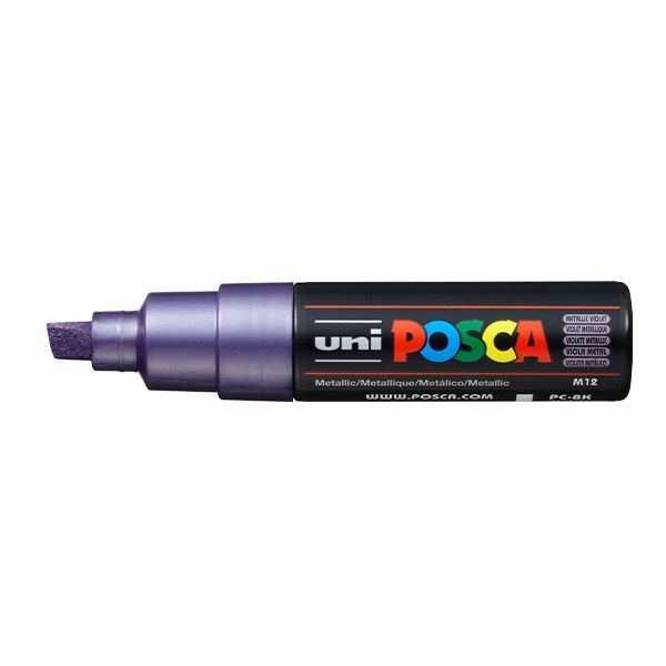 Posca Paint Marker, Metallic Violet, Broad Tip Marker | Jerry's Artarama