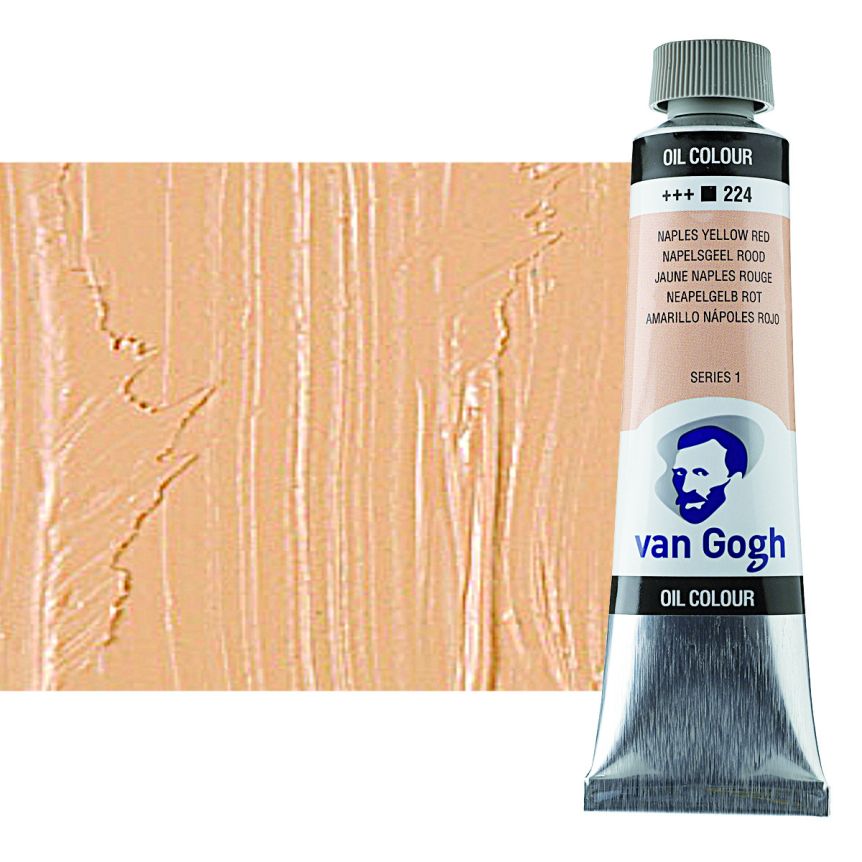 Van Gogh Oil Color, 40ml Naples Yellow Red Tube | Jerry's Artarama
