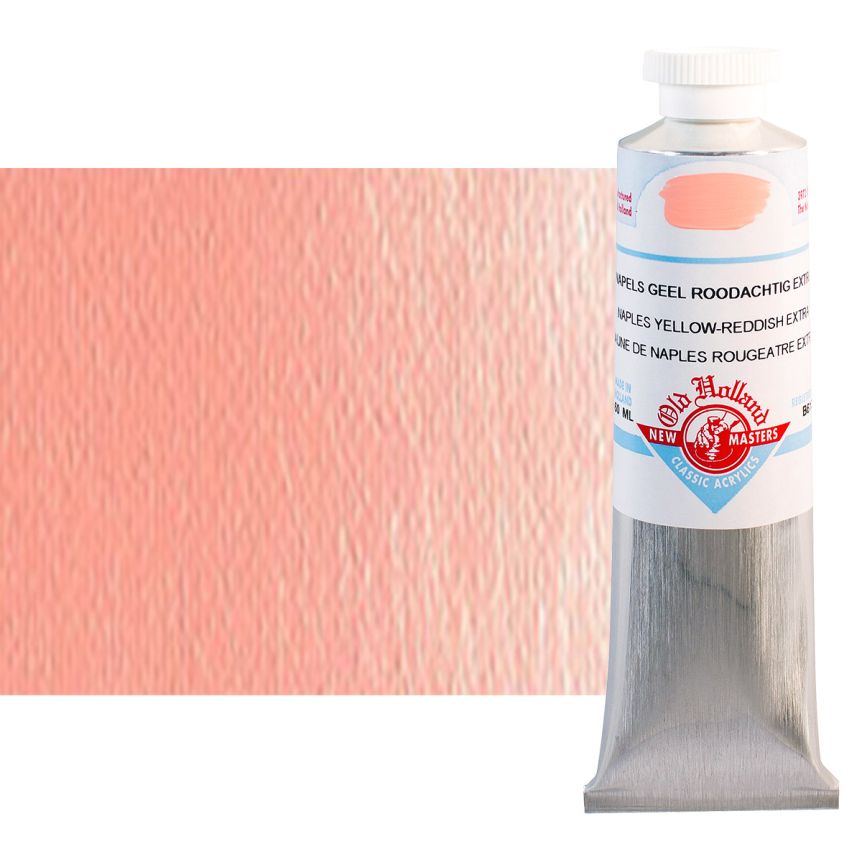 Old Holland New Masters Classic Acrylic Colors Naples Yellow Red Extra ...