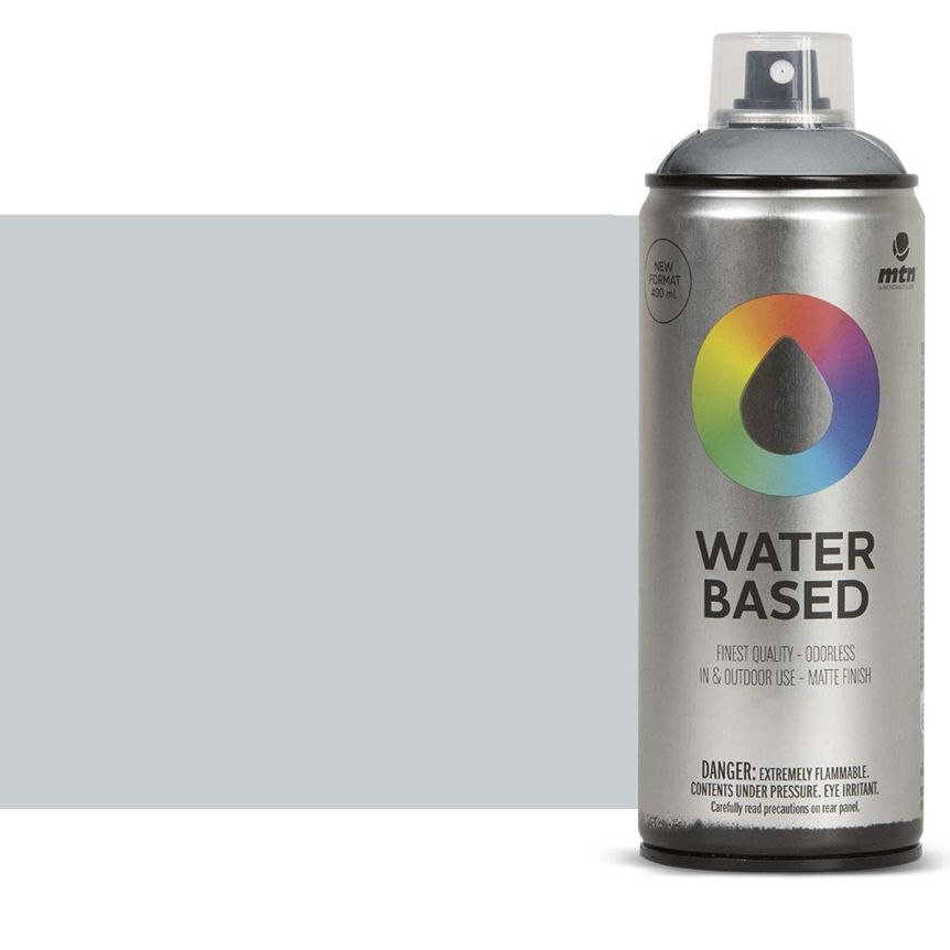 Montana Water Based Spray - Light Grey, 400 ml | Jerry's Artarama