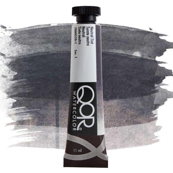 QoR Watercolor Paint - Neutral Tint , 11ml Tube | Jerry's Artarama