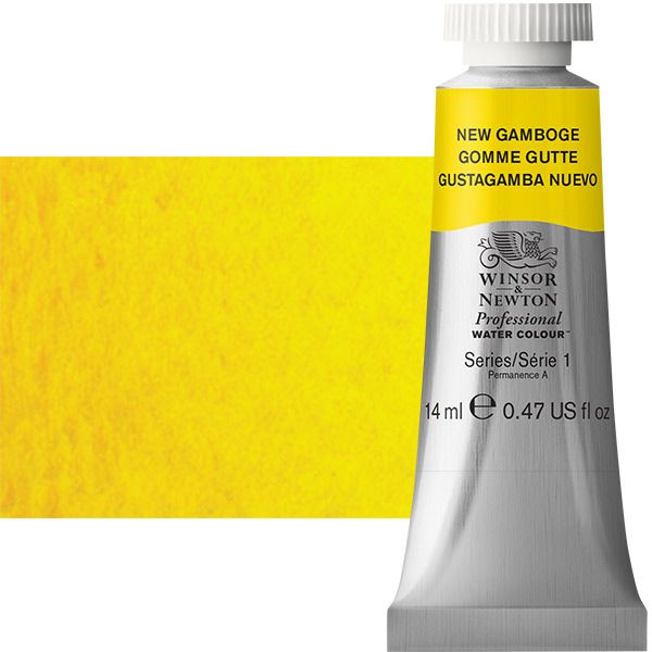 Winsor & Newton Professional Watercolor - New Gamboge, 14ml Tube ...