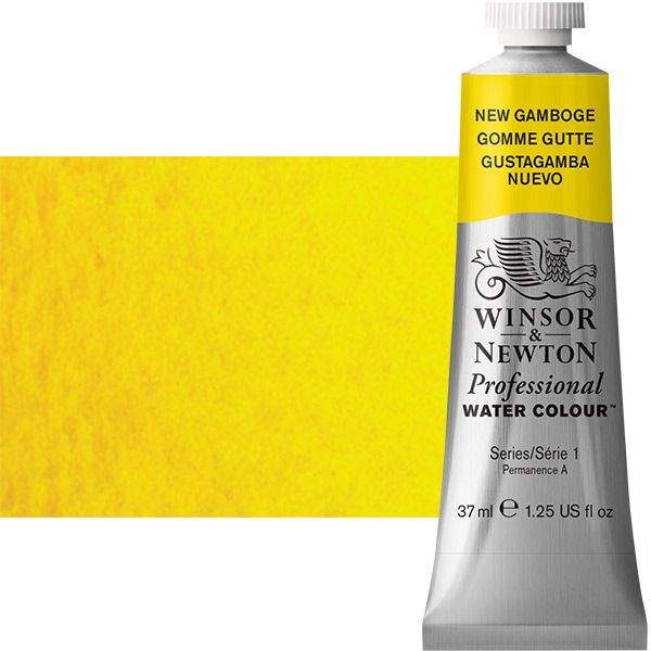 Winsor & Newton Professional Watercolor - New Gamboge, 37ml Tube ...