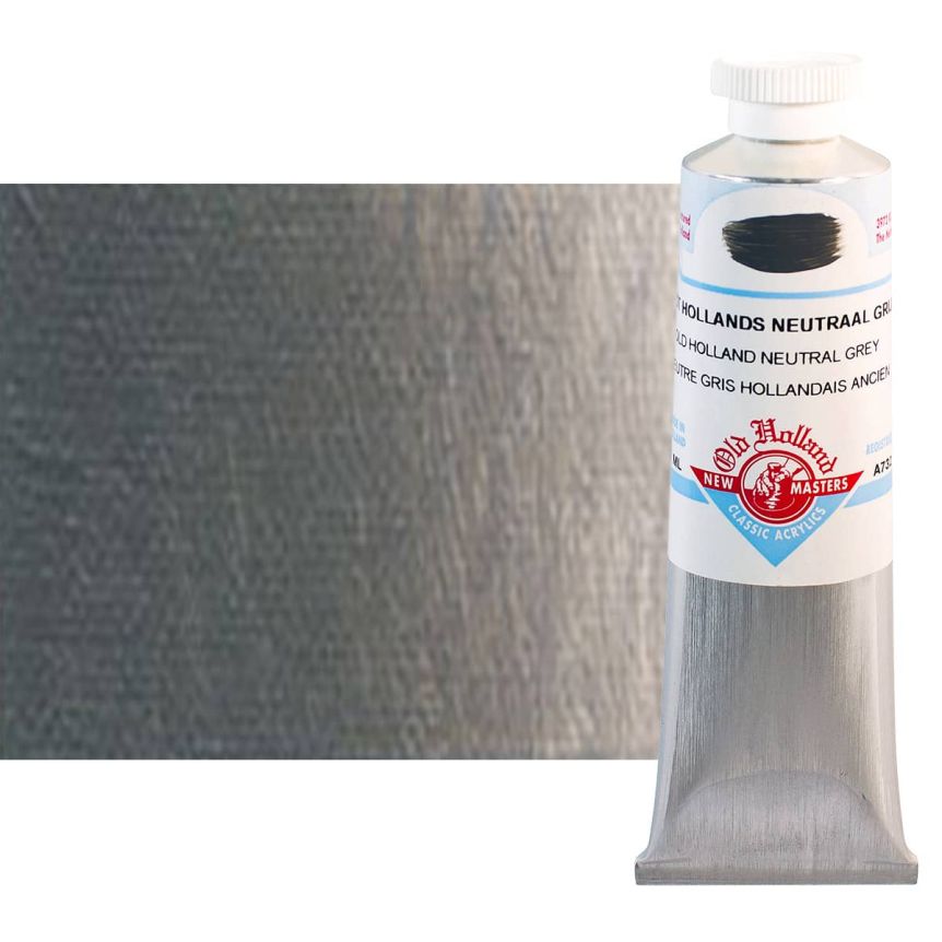 Old Holland New Masters Classic Acrylic Colors Neutral Grey 60 ml ...