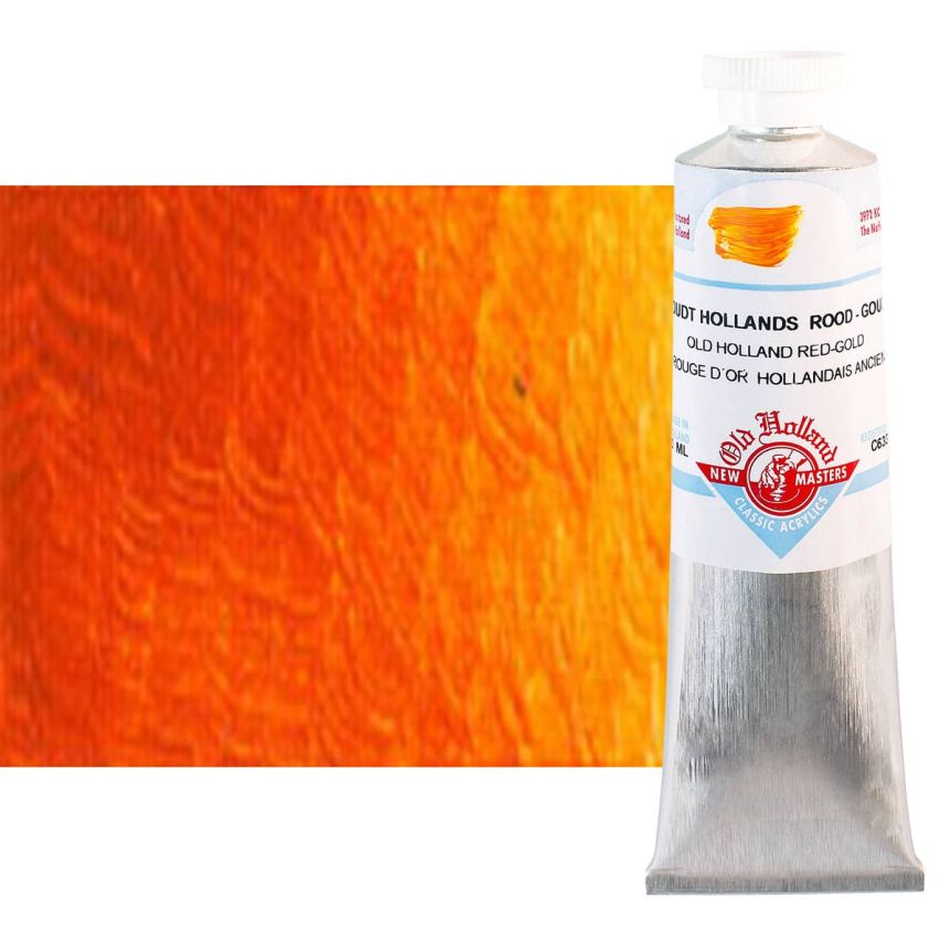 Old Holland New Masters Classic Acrylic Colors Red Gold 60 ml | Jerry's ...