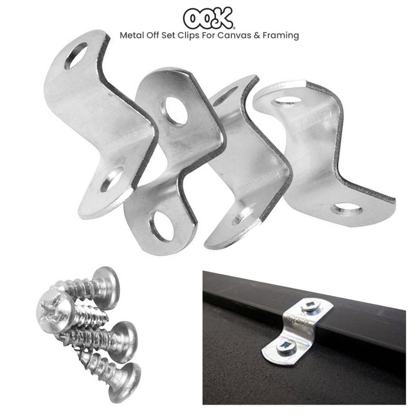 OOK® Offset Clips For Canvas & Framing | Jerry's Artarama