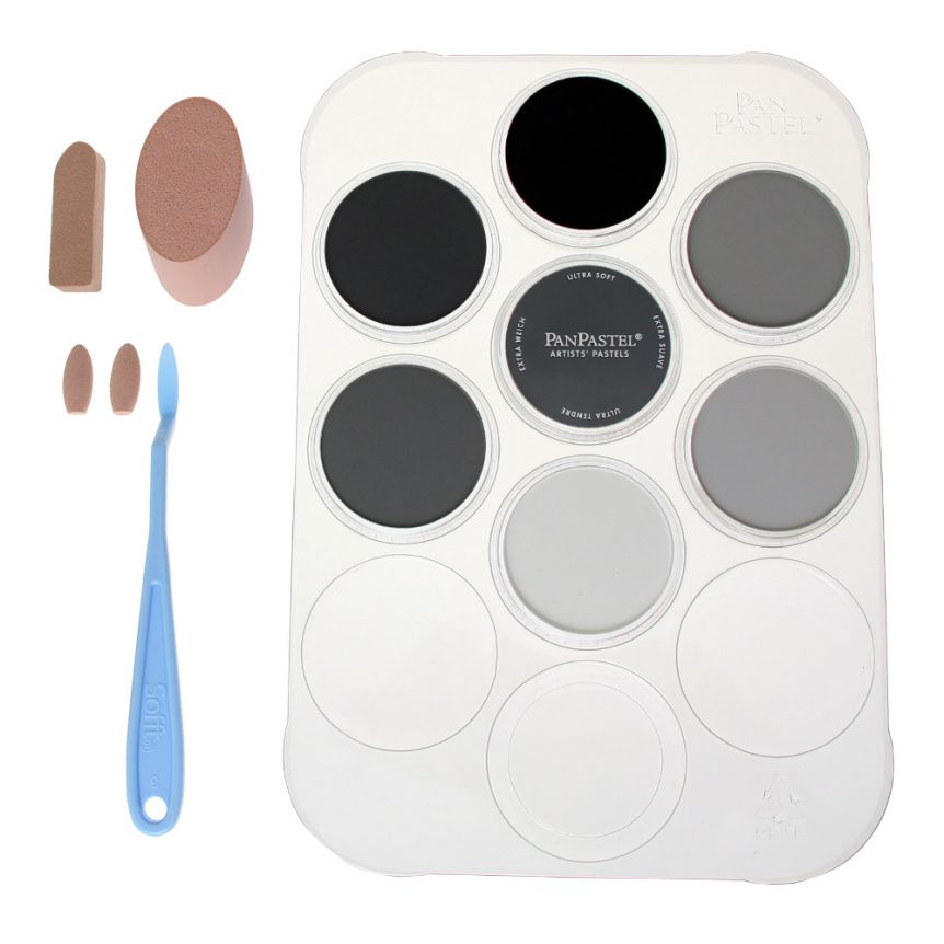 PanPastel™ Ultra Soft Painting 9 ml Compact Greyscale Kit | Jerry's ...
