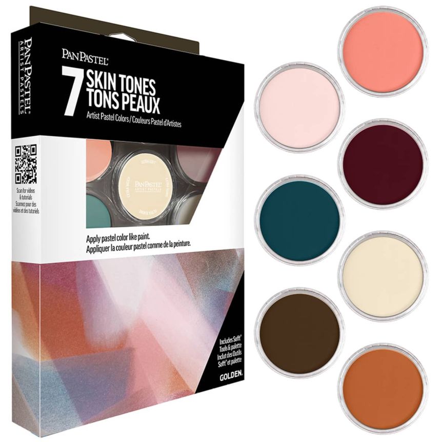 PanPastel® Skin Tones Kit, 7 Colors | Jerry's Artarama