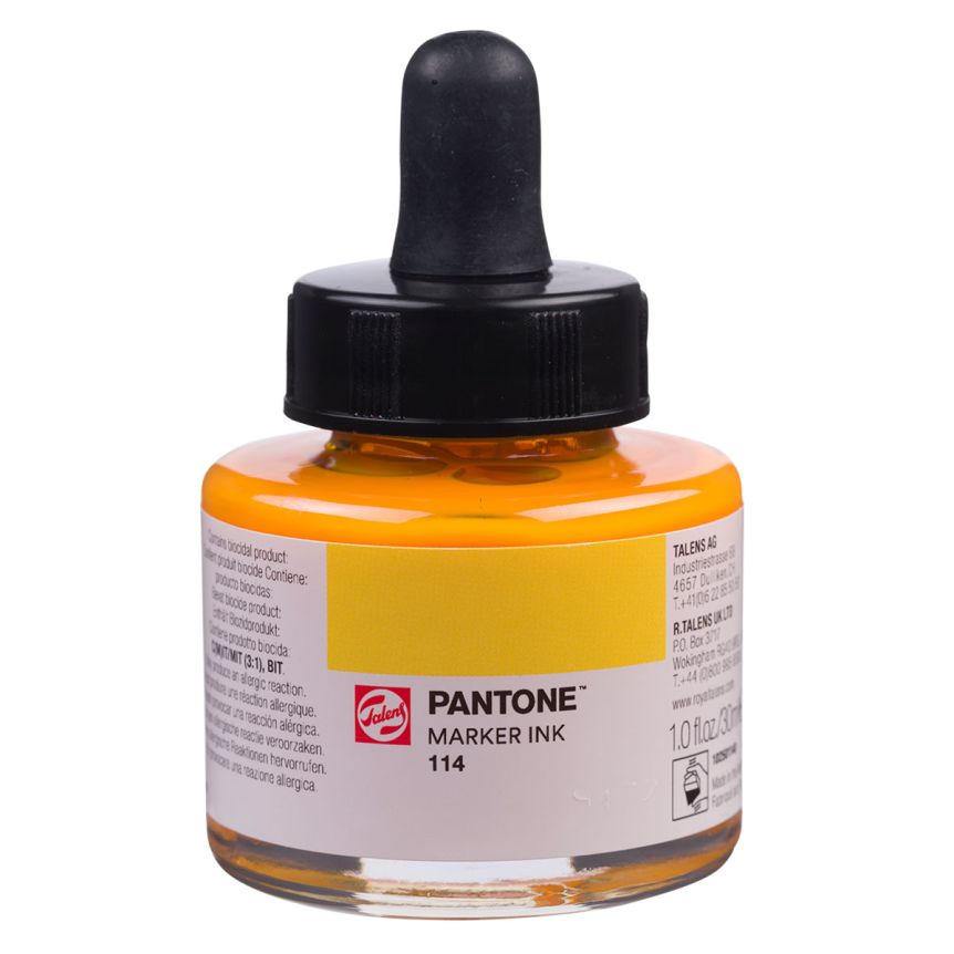 Pantone Marker Ink Bottle, #114 (30ml) | Jerry's Artarama