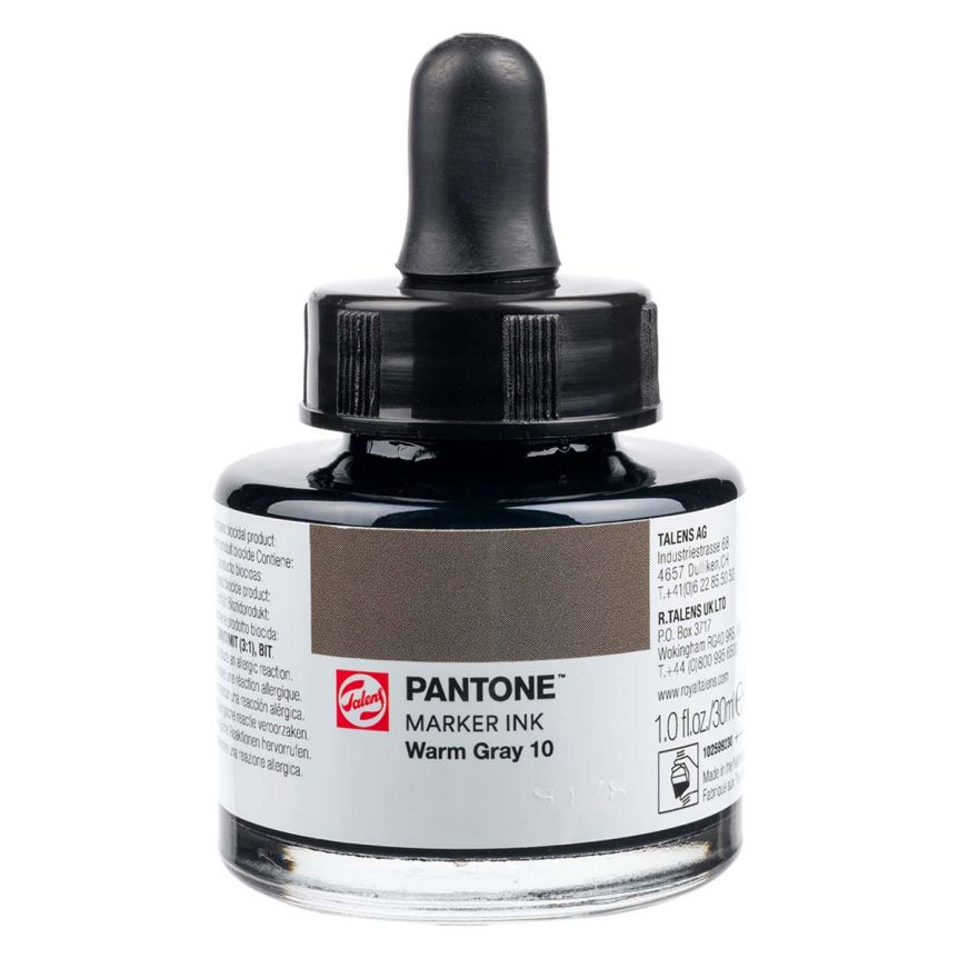 Pantone Marker Ink Bottle, Warm Gray 10 (30ml) | Jerry's Artarama