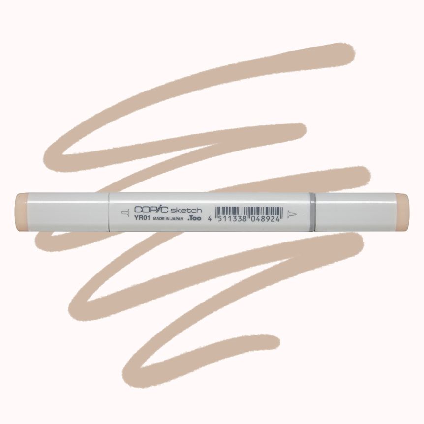 Copic Sketch Marker YR01 Peach Puff | Jerry's Artarama
