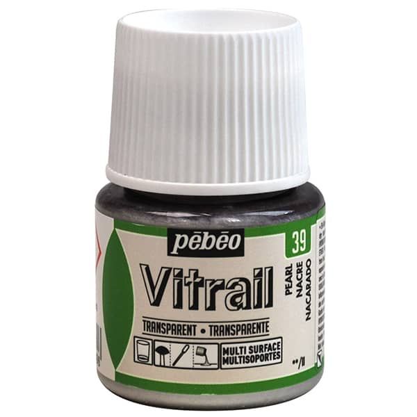 Pebeo Vitrail Color Pearl 45ml | Jerry's Artarama