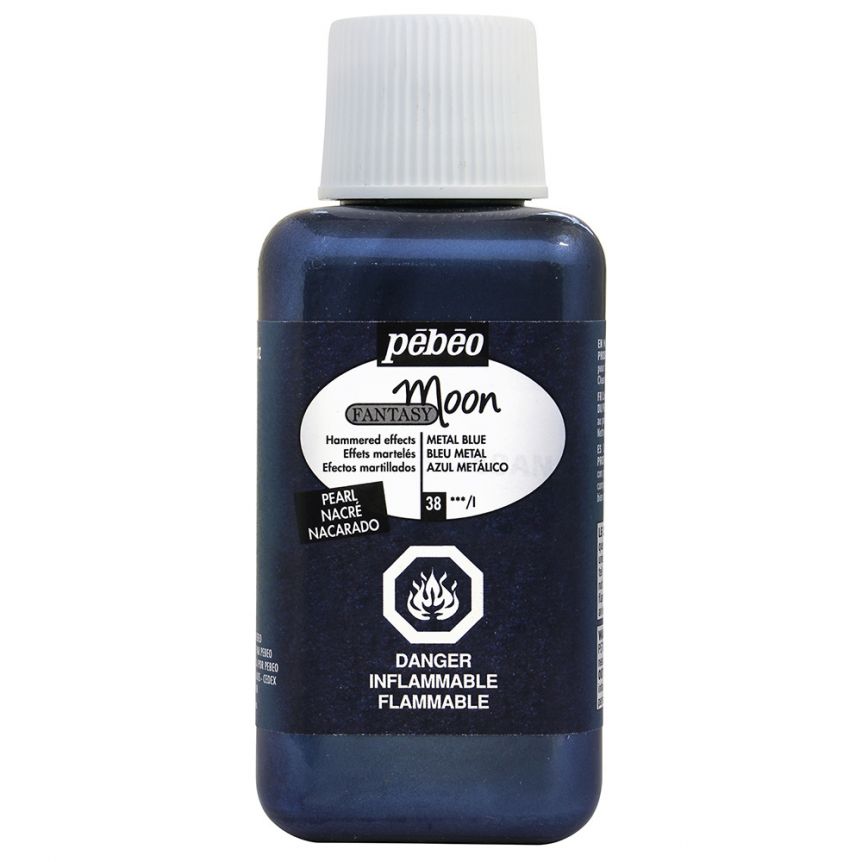 Pebeo Fantasy Moon Color Metal Blue 250 ml | Jerry's Artarama