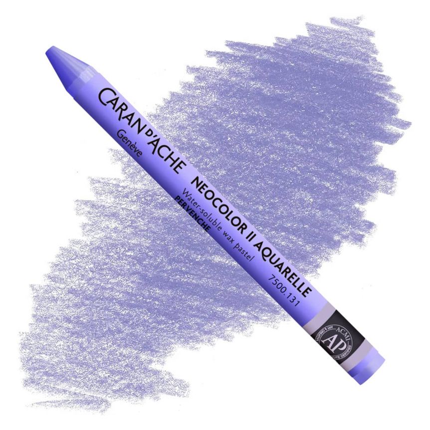 Caran d'Ache Neocolor II Water-Soluble Wax Pastels - Periwinkle Blue ...