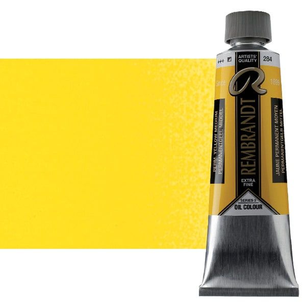 Rembrandt Extra-Fine Artists' Oil Paint - Permanent Yellow Medium ...