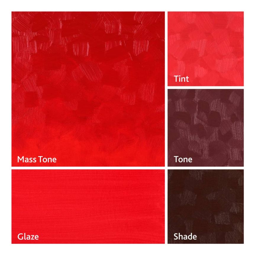 Tusc & Pine Artist Oil Color - Permanent Red Medium, 40ml Tube | Jerry ...