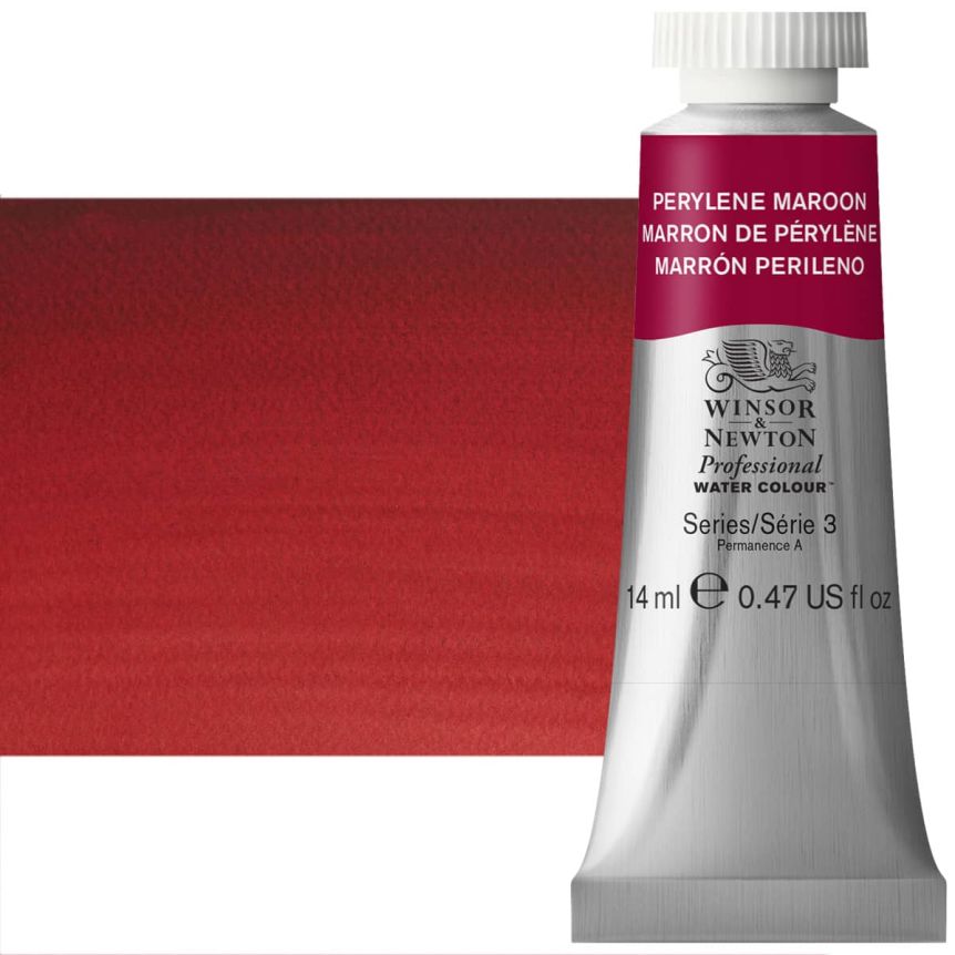 Winsor & Newton Professional Watercolour - Perylene Maroon, 14ml Tube ...