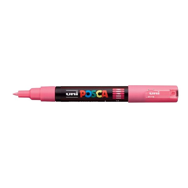 Posca Paint Marker, Pink, X-Fine Tip Marker | Jerry's Artarama