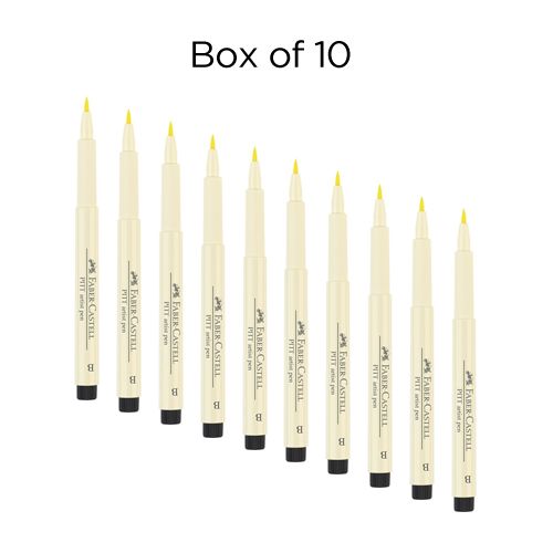 Faber-Castell Pitt Artist Pen No. 103 Ivory (Box of 10) | Jerry's Artarama